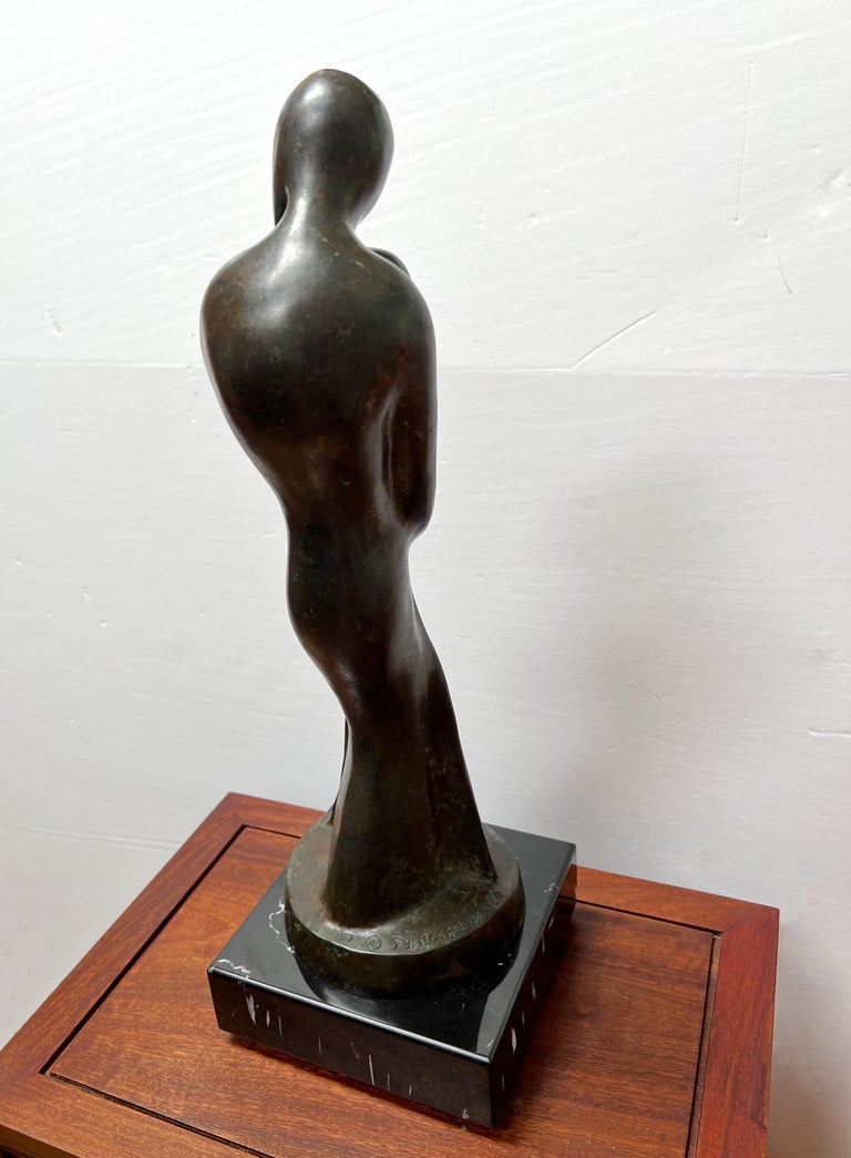 Seymour Rosenwasser - Bronze Sculpture of a Mother with Three Children ...