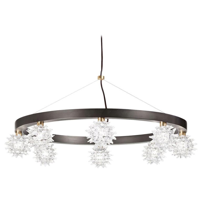 Sforzinda Chandelier with Eight Lights For Sale at 1stDibs