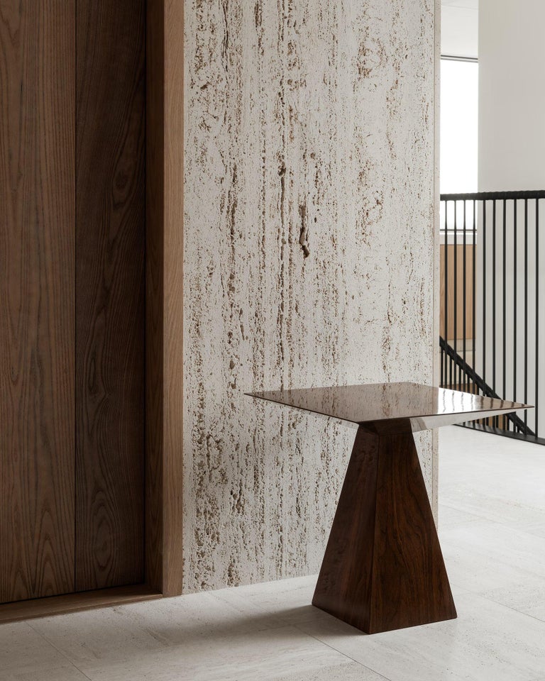 SFS Small Side Table in Mahogany For Sale at 1stDibs