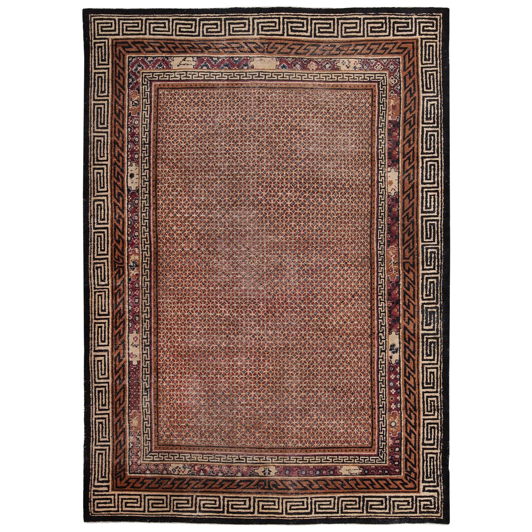 Antique Mongolian Rug at 1stDibs