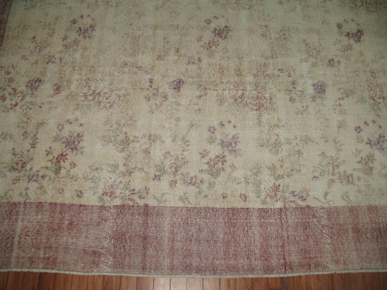 Shabby Chic Turkish Rug For Sale at 1stDibs