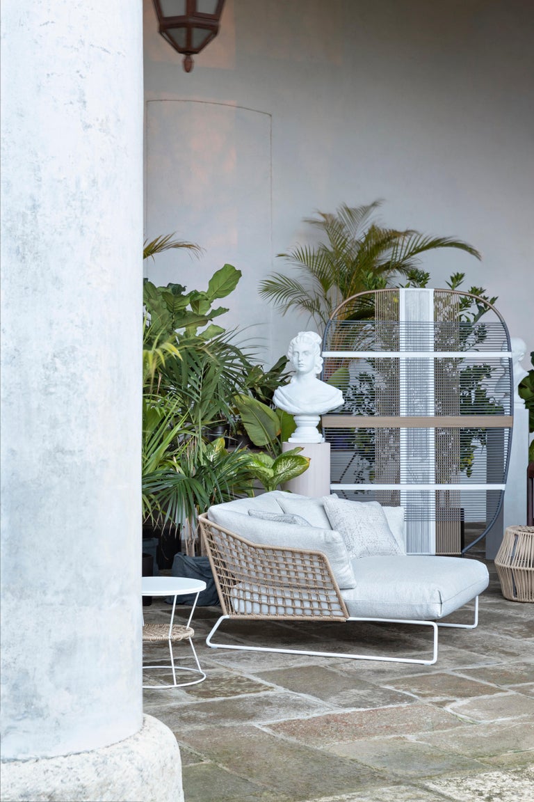 Abat-jour bas "Abat-jour de Venise" en cordons de Burano et base en ...