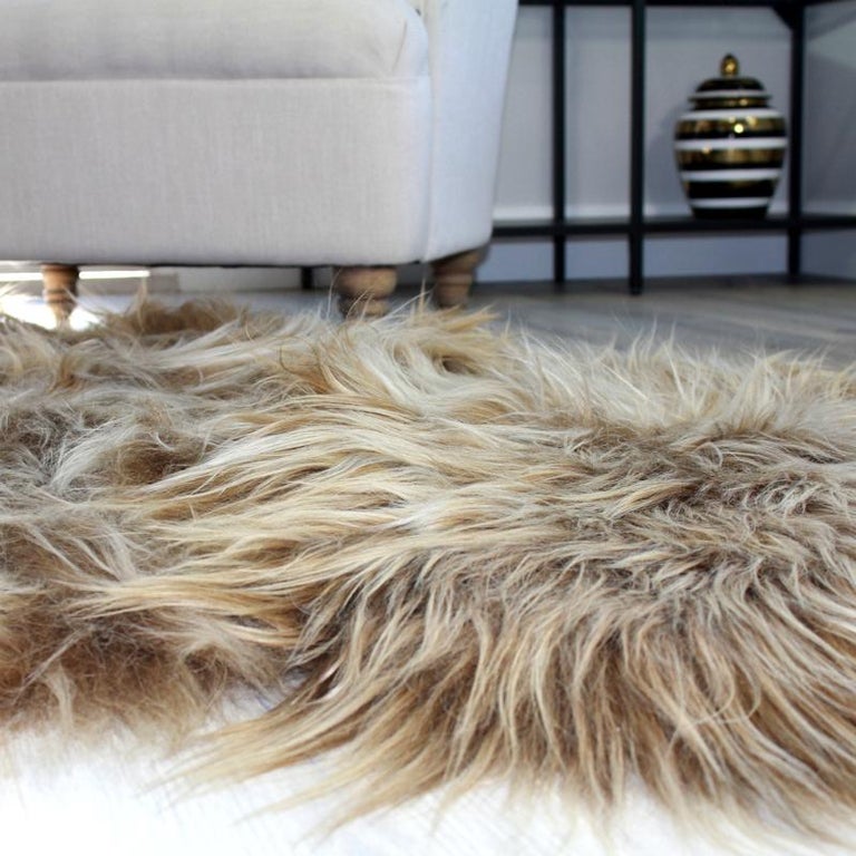 Shaggy Rug, Icelandic Sheepskin Rug Caramel at 1stDibs | shaggy ...