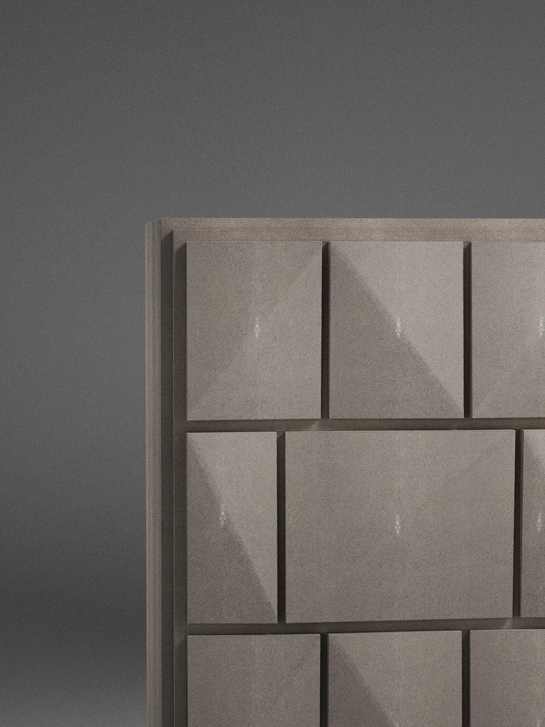Shagreen Rhomboid Chest of Drawers by R&Y Augousti For Sale at 1stDibs
