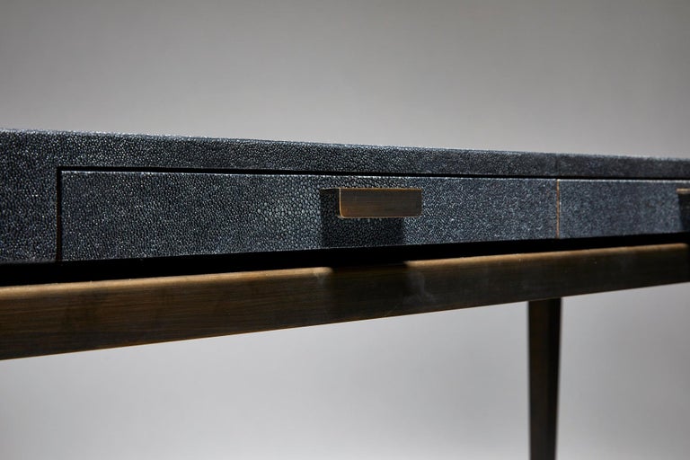 Shagreen Writing Desk, One Off, EDHA by Reda Amalou, Gallery Collection ...