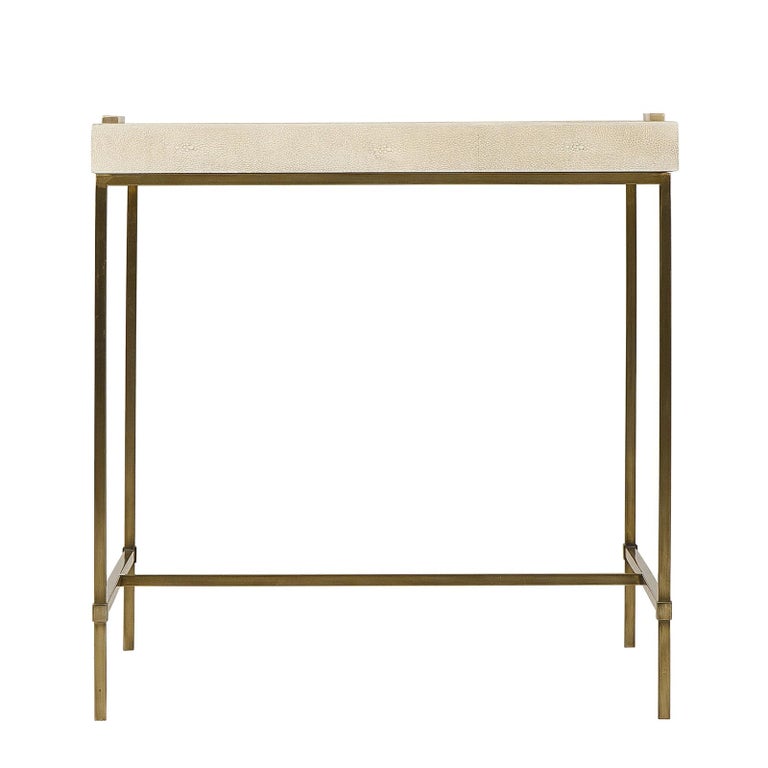 Shagry Cream Side Table For Sale at 1stDibs | cream side tables