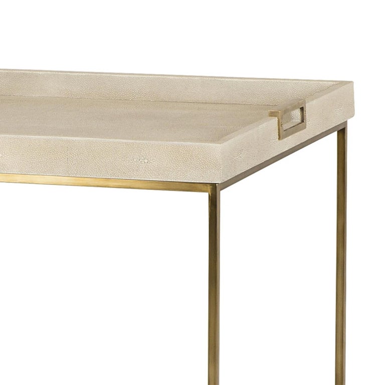 Shagry Cream Side Table For Sale at 1stDibs | cream side tables