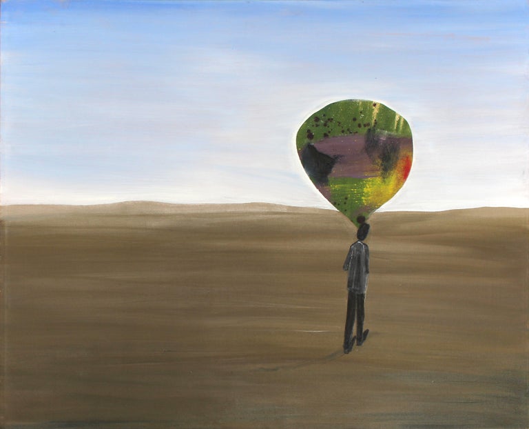 Shai Azoulay - Shai Azoulay, Where to oil on canvas 88 x 112 cm (35 x ...