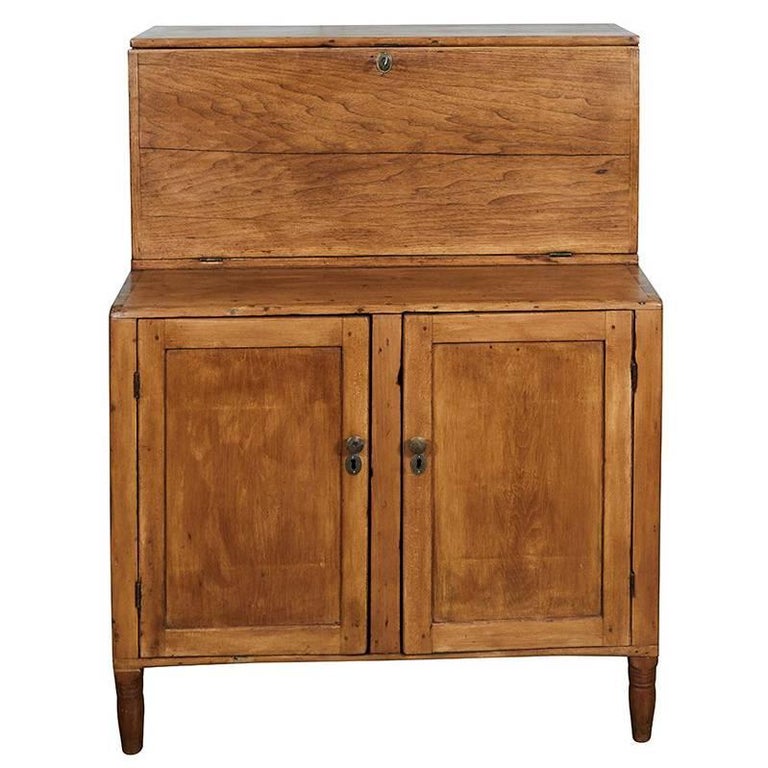 Shaker Style Drop Front Secretary at 1stDibs | shaker secretary desk ...