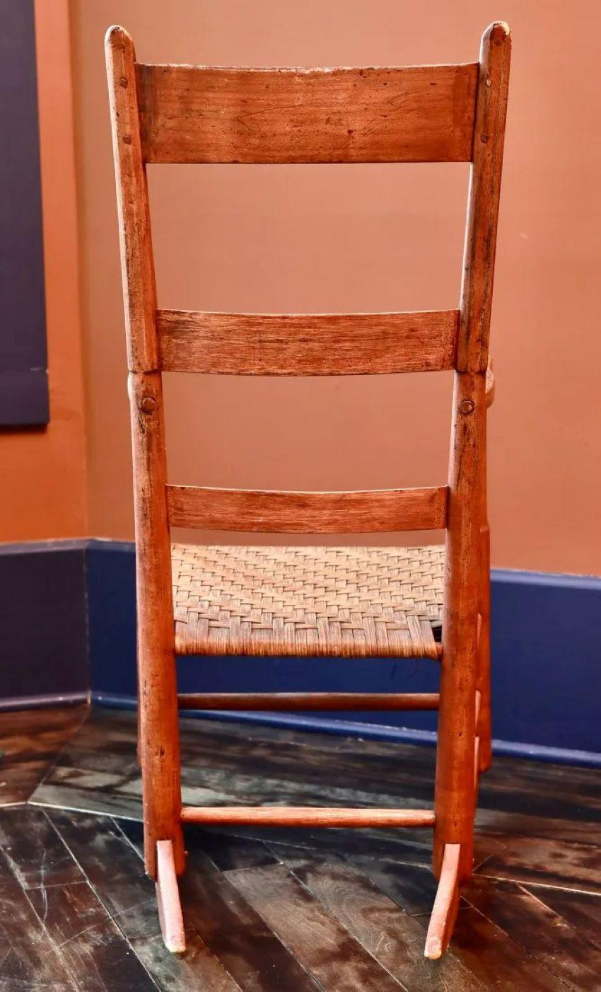 Shaker Style Rocking Chair, 19th Century at 1stDibs