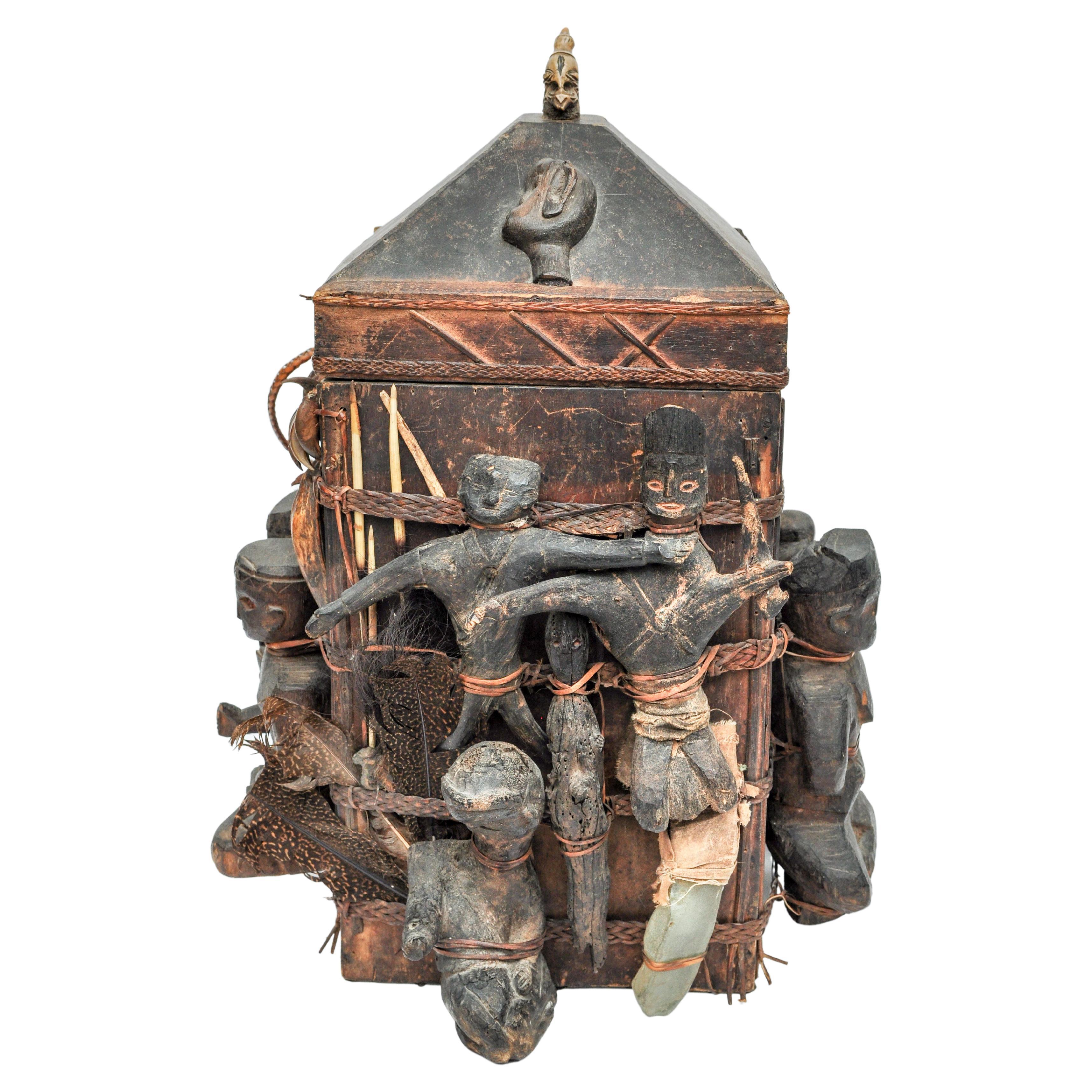 Shaman Medicine Box, "Lupong Manang", Dayak of East Borneo, Early 20th ...