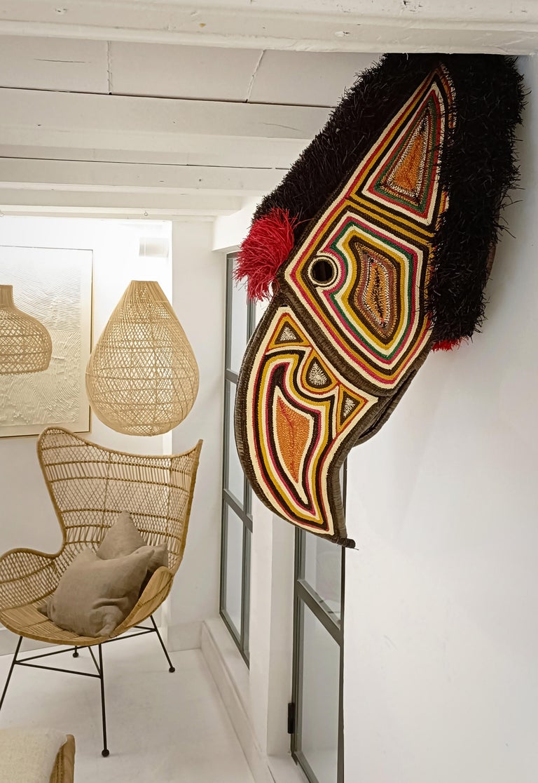 Shamanic mask from the rainforest For Sale at 1stDibs