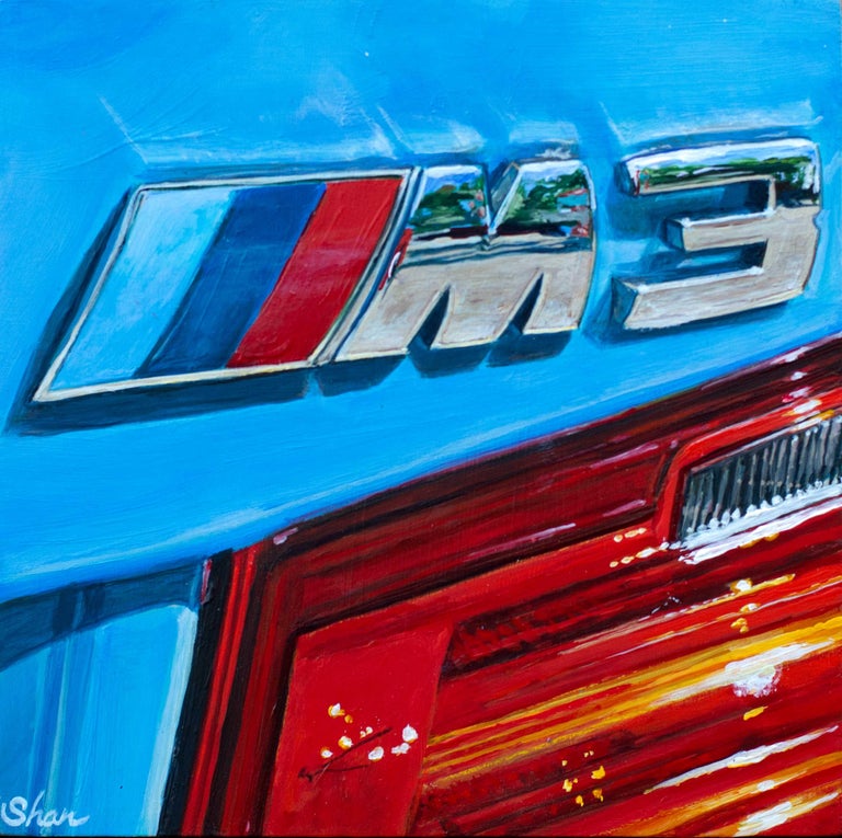 Shan Fannin - "2016 Yas Marina BMW M3," Acrylic painting at 1stDibs