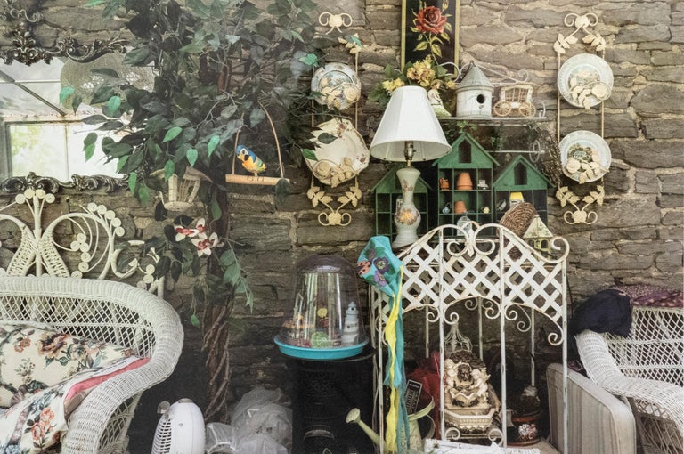 Shani Mootoo - Sharon's Sunroom 1/5 - A photograph of carefully curated ...