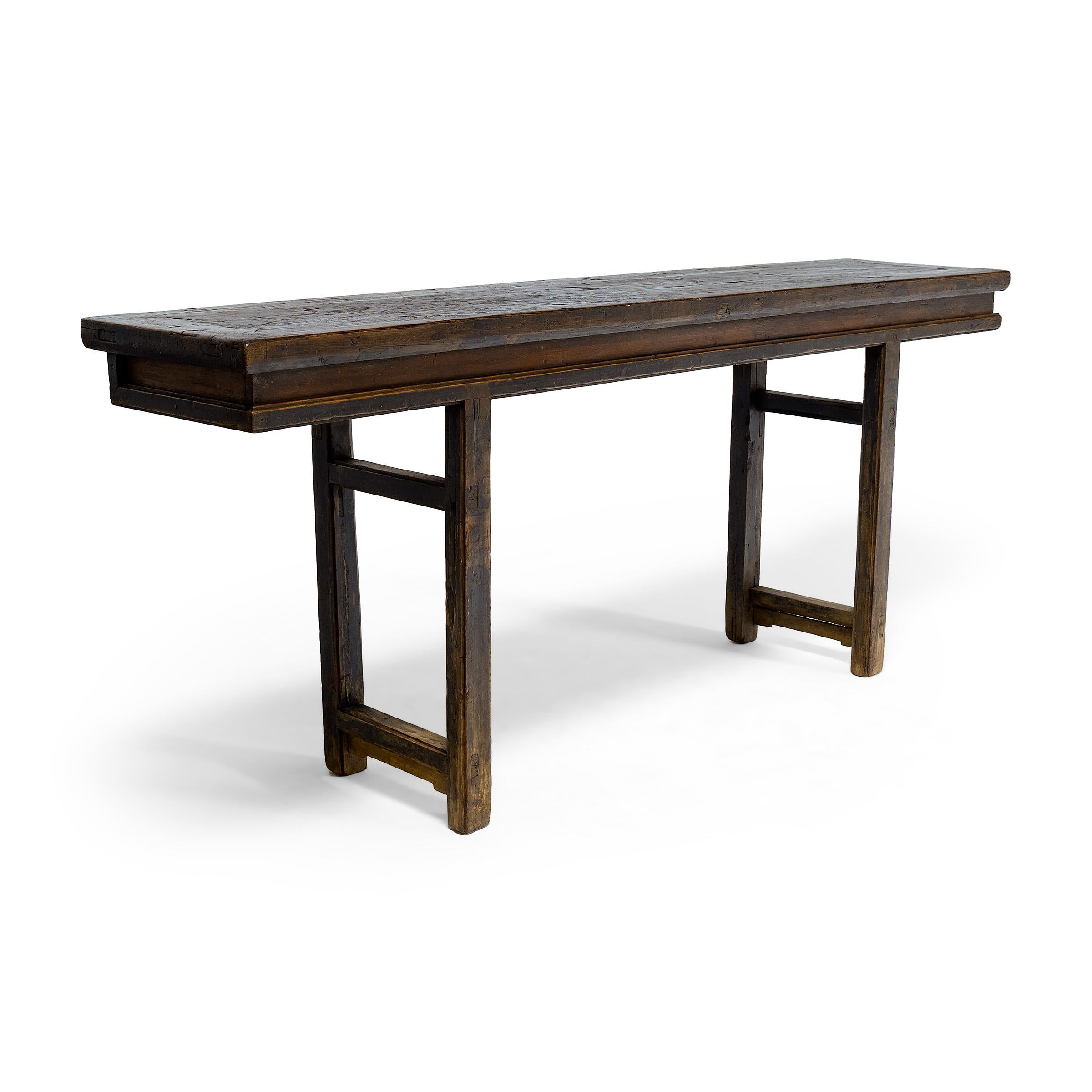 Lacquered Chinese Altar Table, C. 1800 at 1stDibs