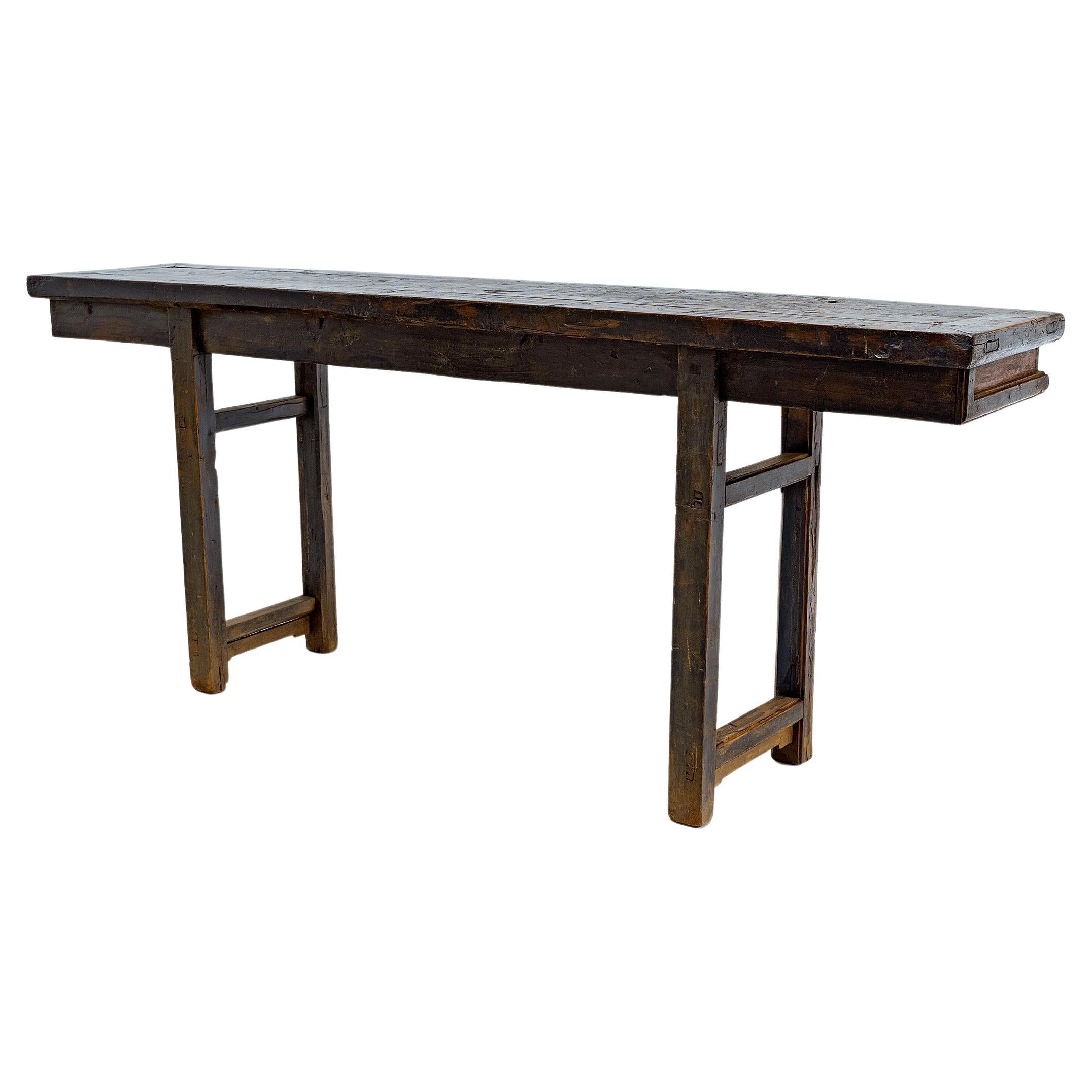 Lacquered Chinese Altar Table, C. 1800 at 1stDibs