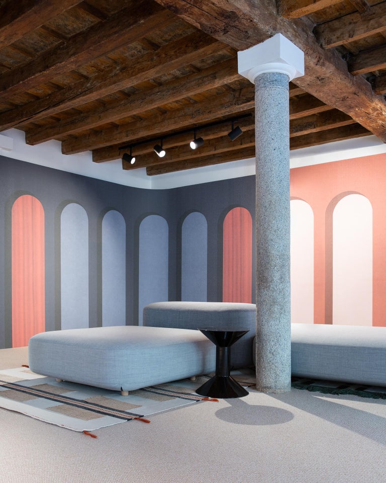 Viccarbe Shape Low Table H, Black Matt Finish by Jorge Pensi For Sale ...