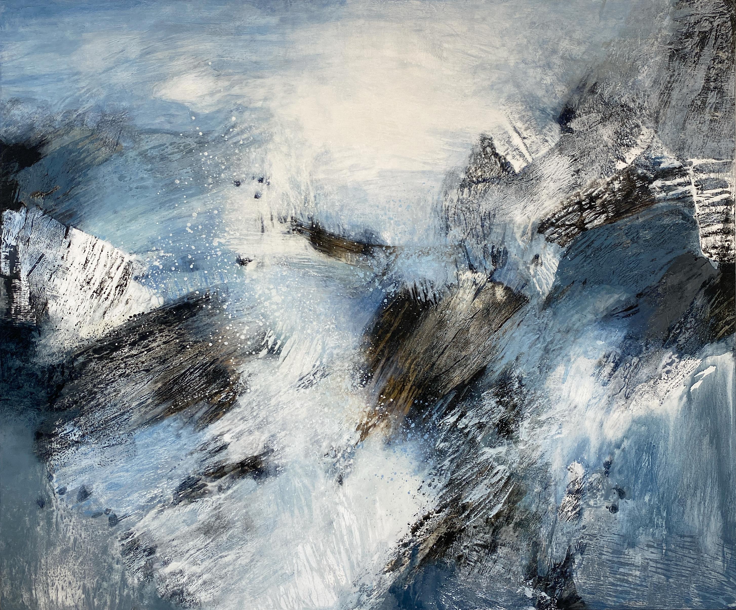 Timothy Sanchez - Timothy J. Sanchez Abstract Expressionist Mixed Media ...