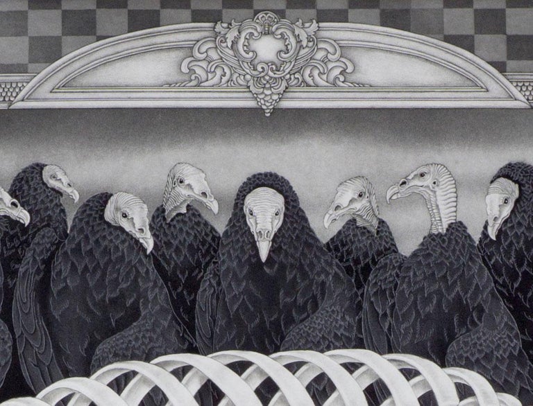 Sharon Augusta Mitchell - Cena Ultima (Guinea Vultures stand for ...