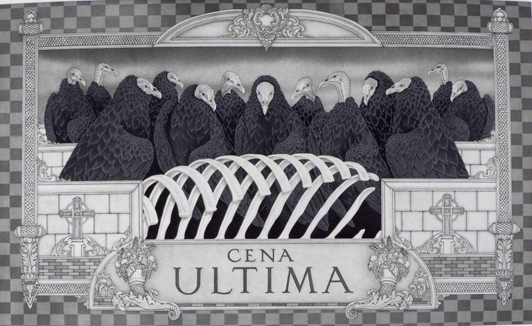 Sharon Augusta Mitchell - Cena Ultima (Guinea Vultures stand for ...