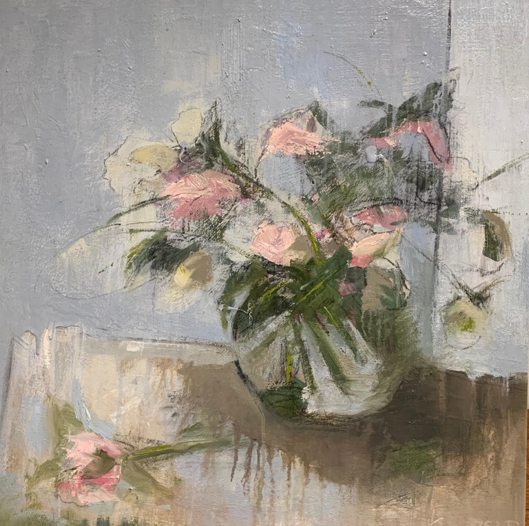 Sharon Hockfield - Lenten Roses by Sharon Hockfield, Contemporary ...