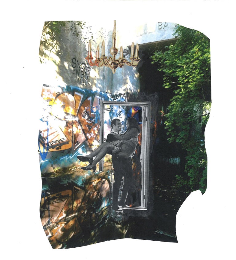 Sharon Shapiro - Threshold, contemporary feminist, surrealist collage ...