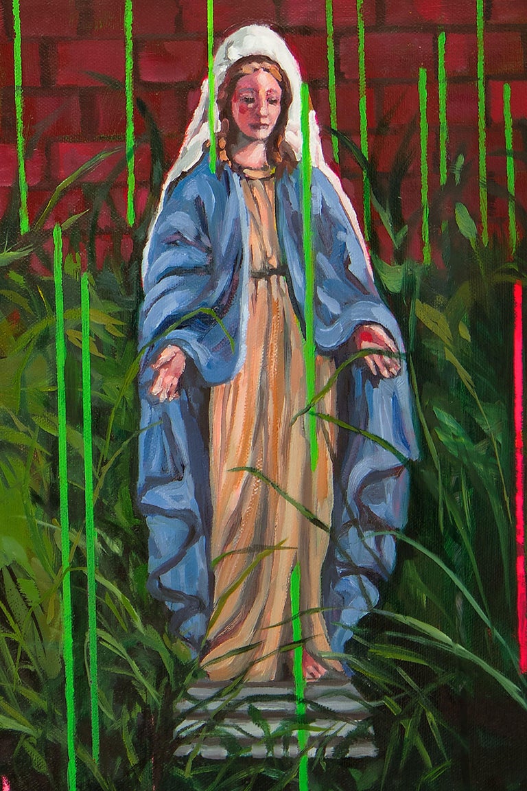 Sharon Shapiro - False Confession, surrealist figurative painting ...