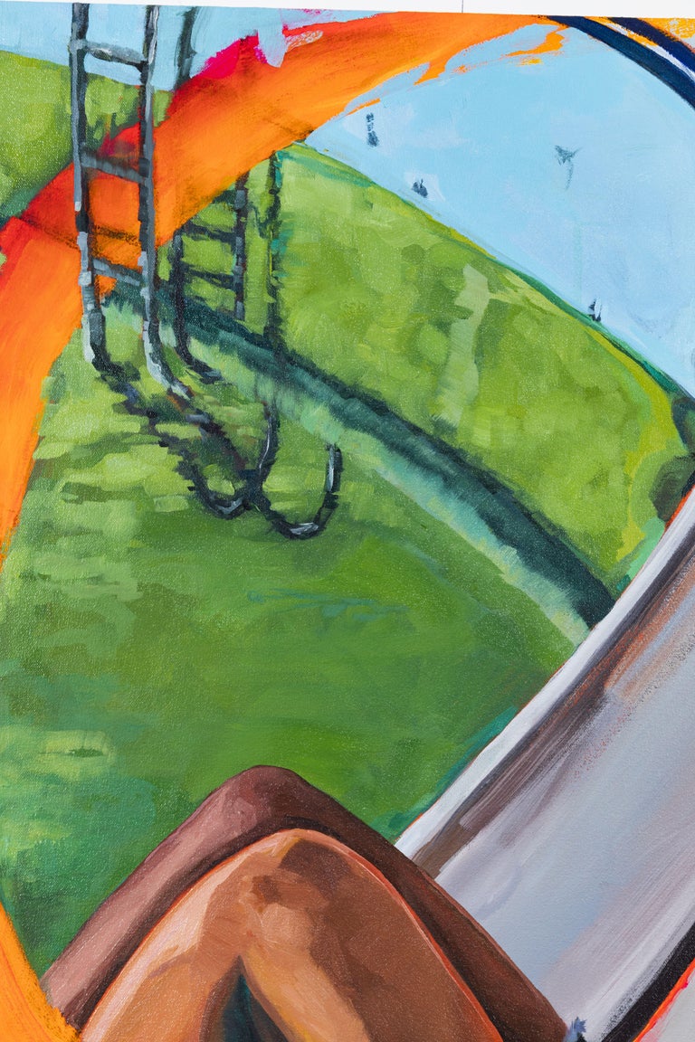 Sharon Shapiro - Glacier Melt, surrealist figurative painting ...