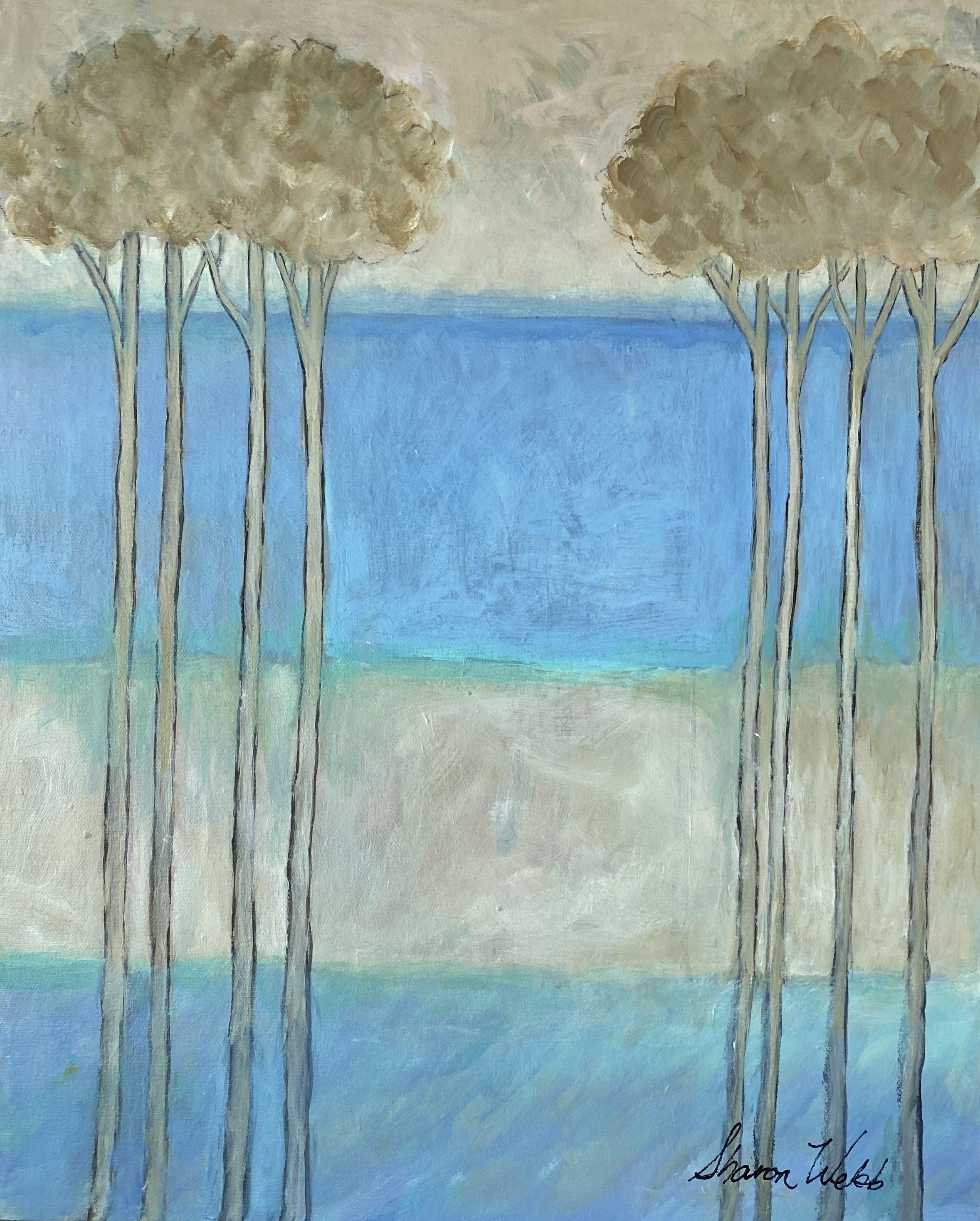 Sharon Webb - Nature Illuminated #1, Painting, Acrylic on Canvas For ...