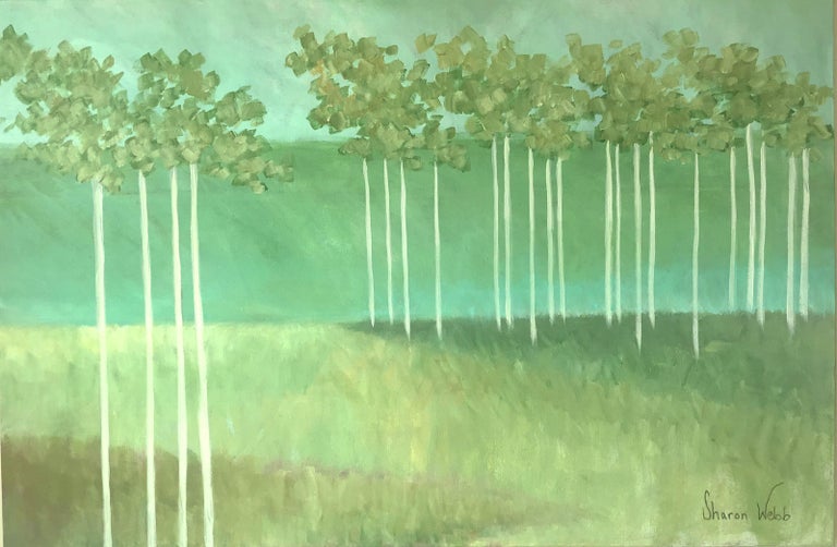 Sharon Webb - Nature Illuminated #1, Painting, Acrylic on Canvas For ...
