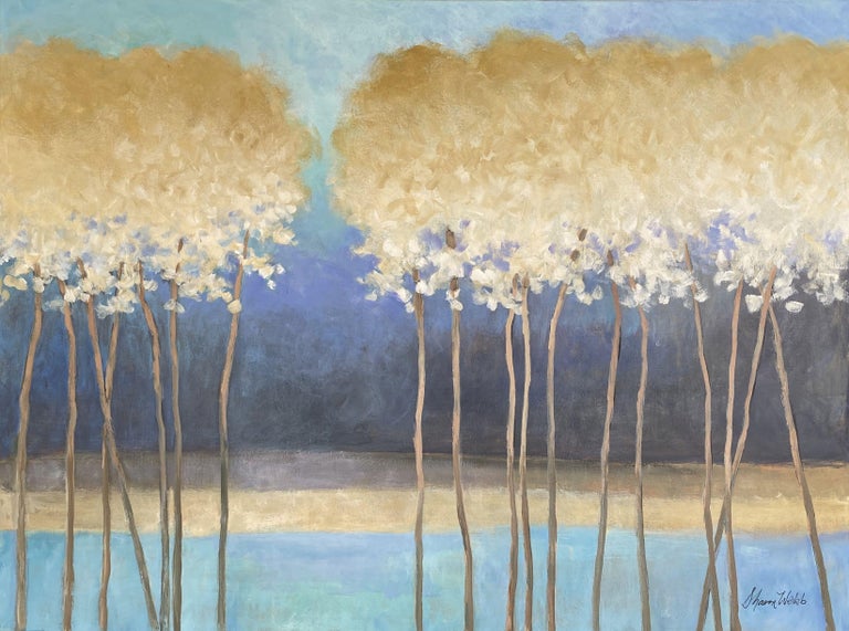 Sharon Webb - Through the Trees and Into the Woods #14, Painting ...