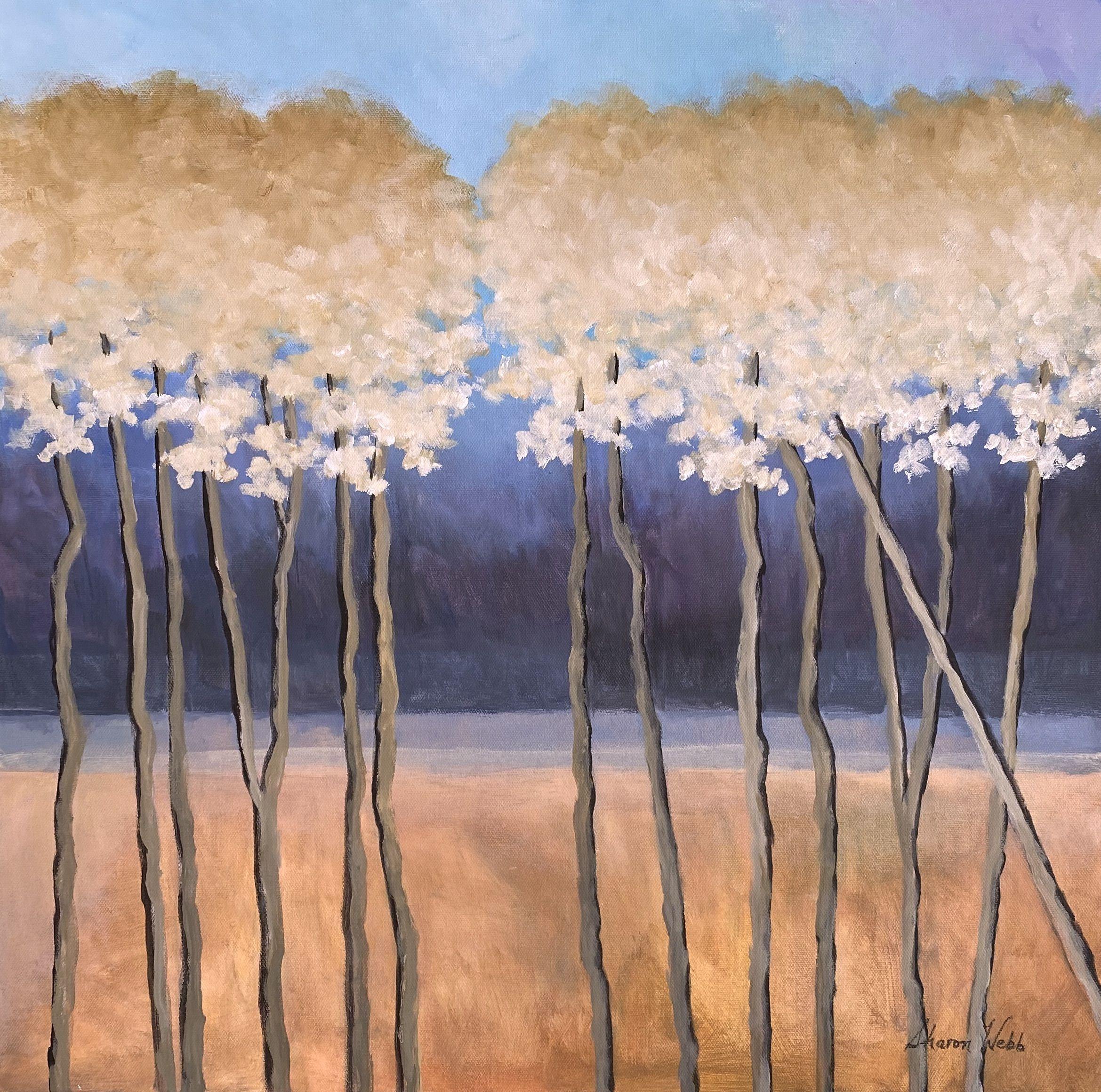 Sharon Webb - Nature Illuminated #1, Painting, Acrylic on Canvas For ...