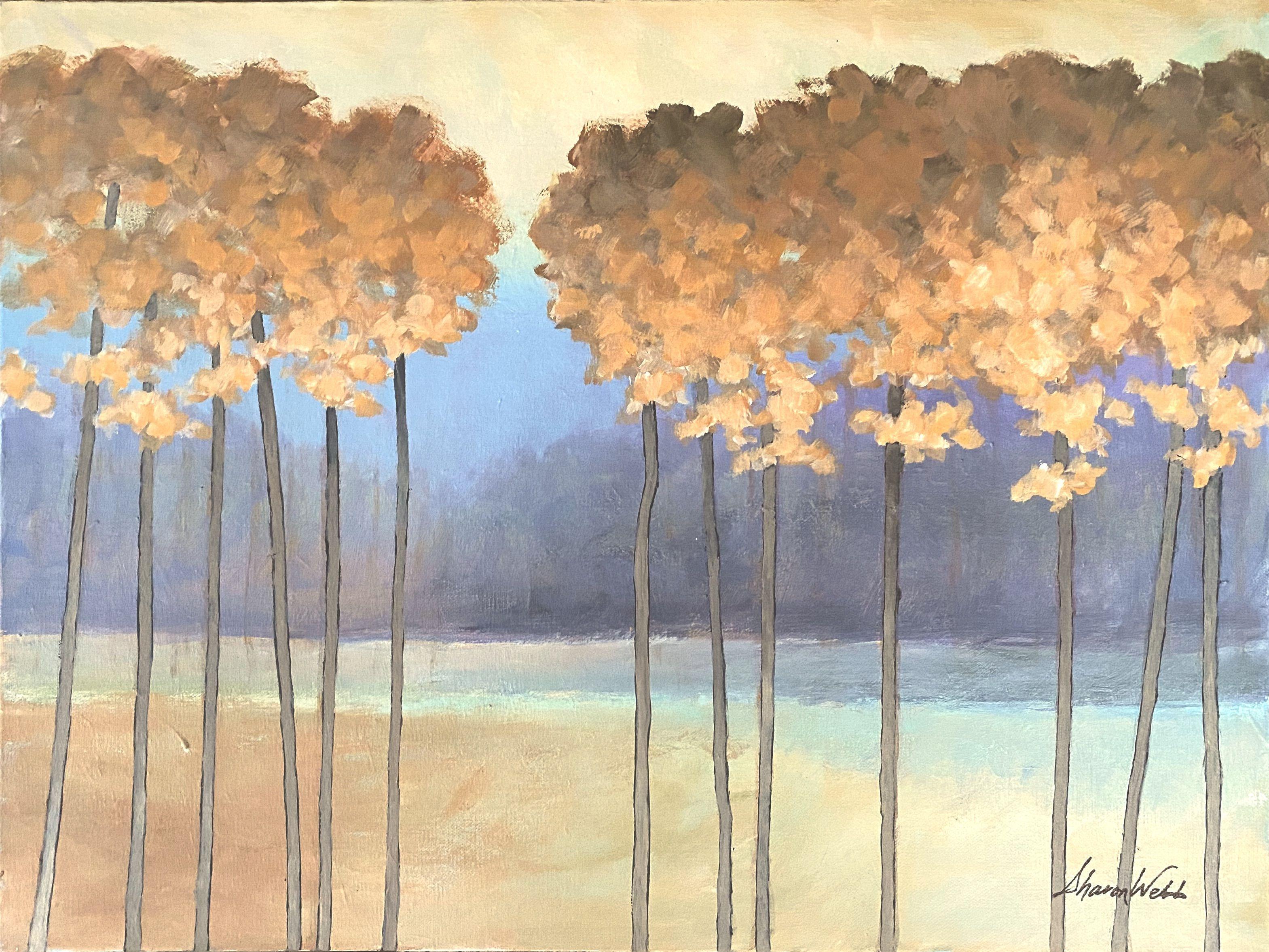 Sharon Webb - Nature Illuminated #1, Painting, Acrylic on Canvas For ...