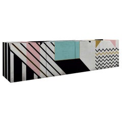 Attitude Multicolored Modular Sideboard For Sale at 1stDibs