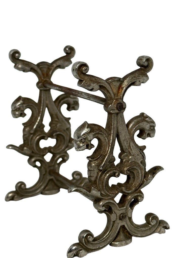 Sharpening Steel and Knife Rest Stand Set Antique Austria, 1890s For ...