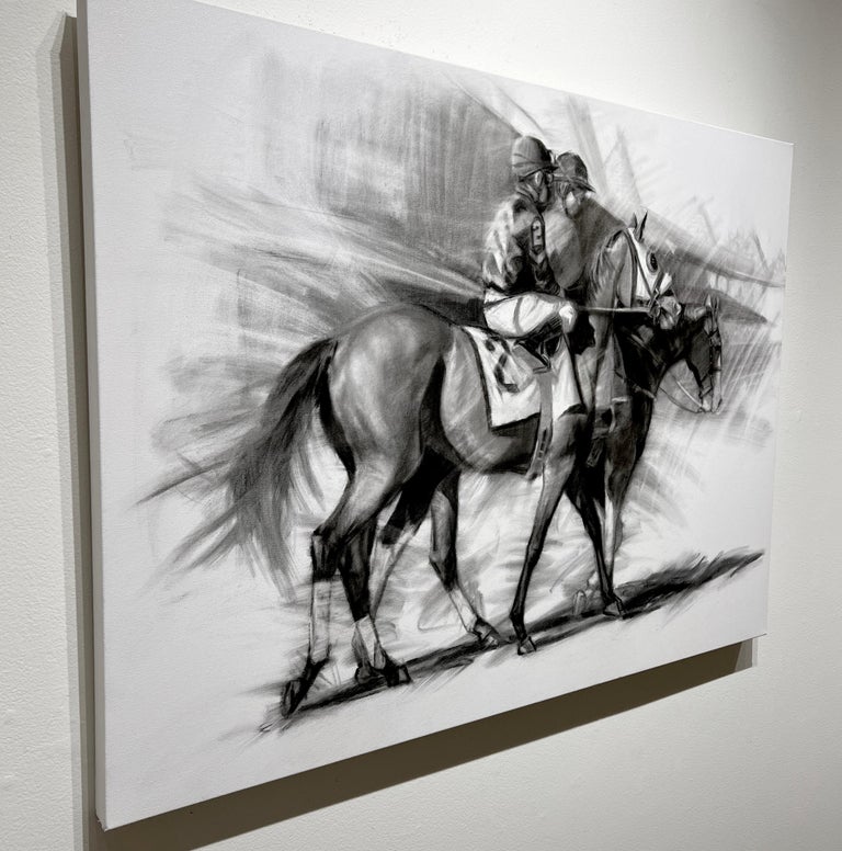 Shawn Faust - Shawn Faust, "Stepping onto the Track", Black and White ...