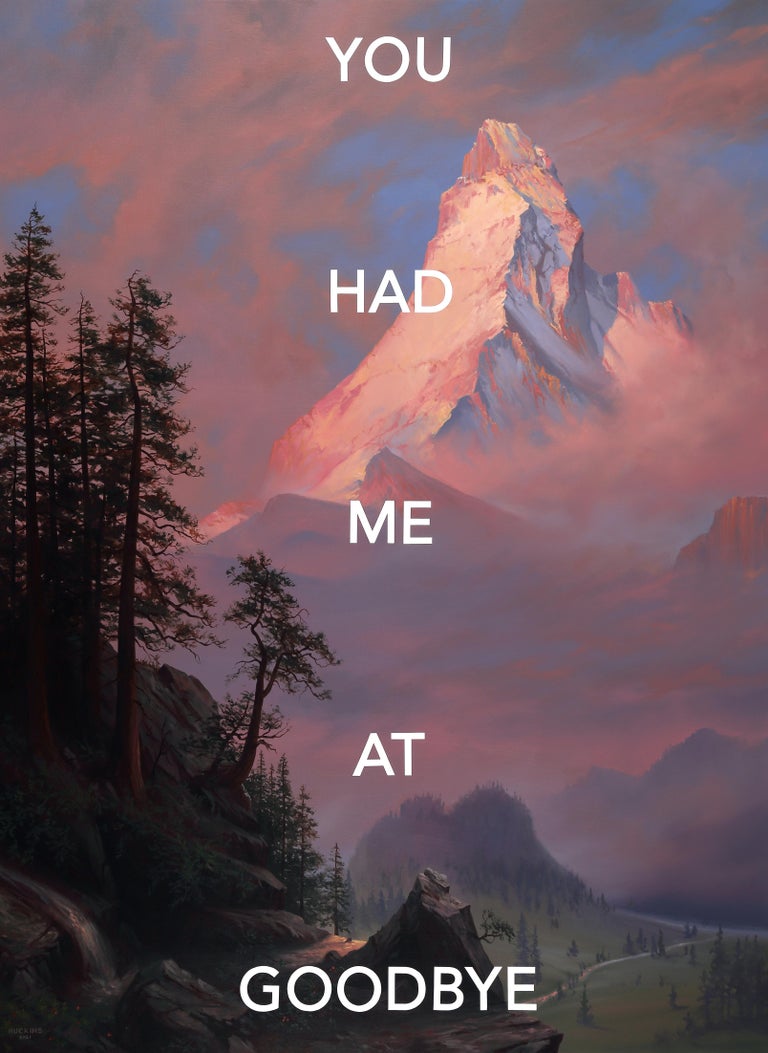 Shawn Huckins - Sunrise On The Matterhorn: You Had Me At Goodbye at 1stDibs