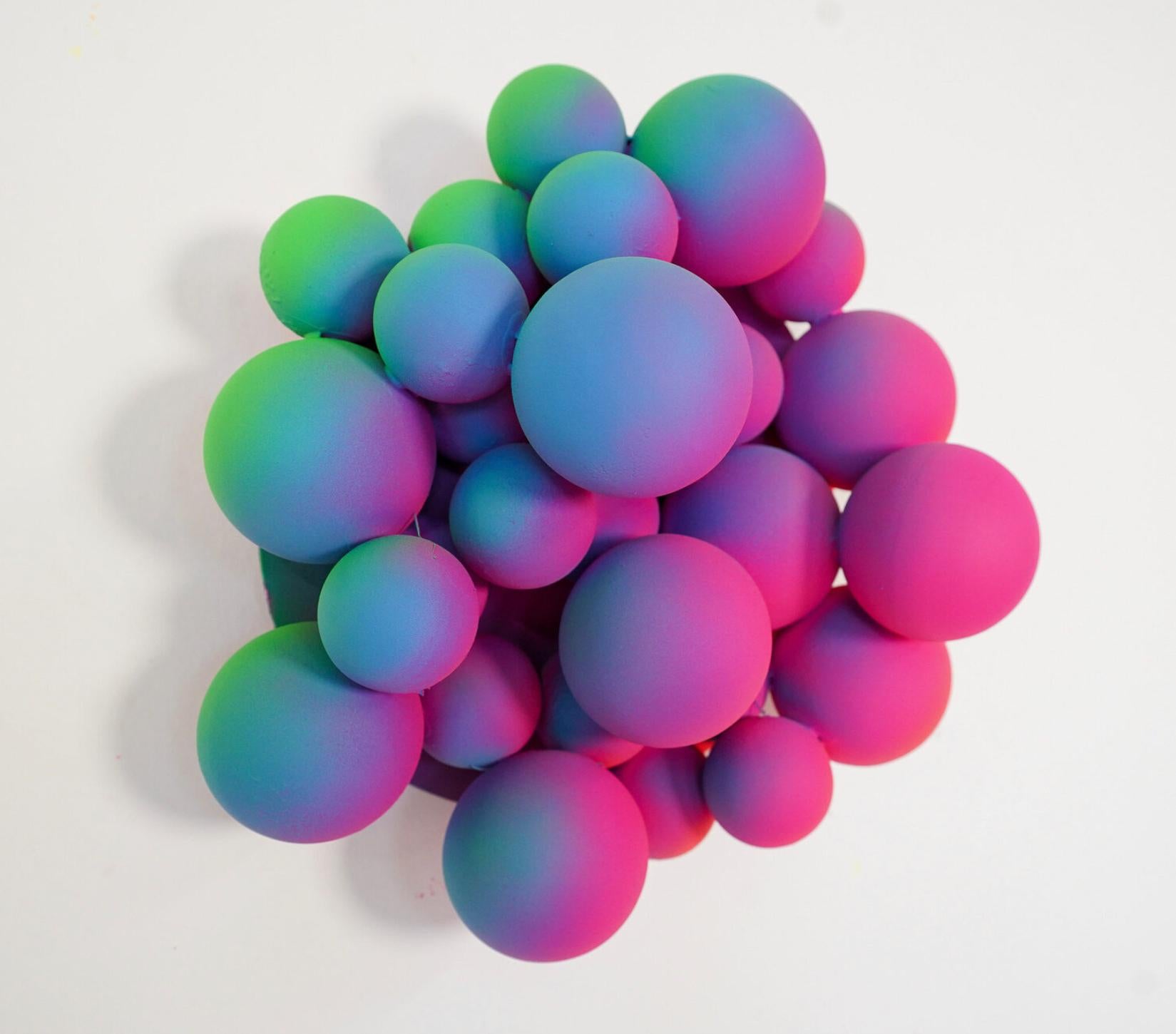 Shawn Kolodny - Escultura de pared "Futurisphere" 12" x 12" x 6" in de ...