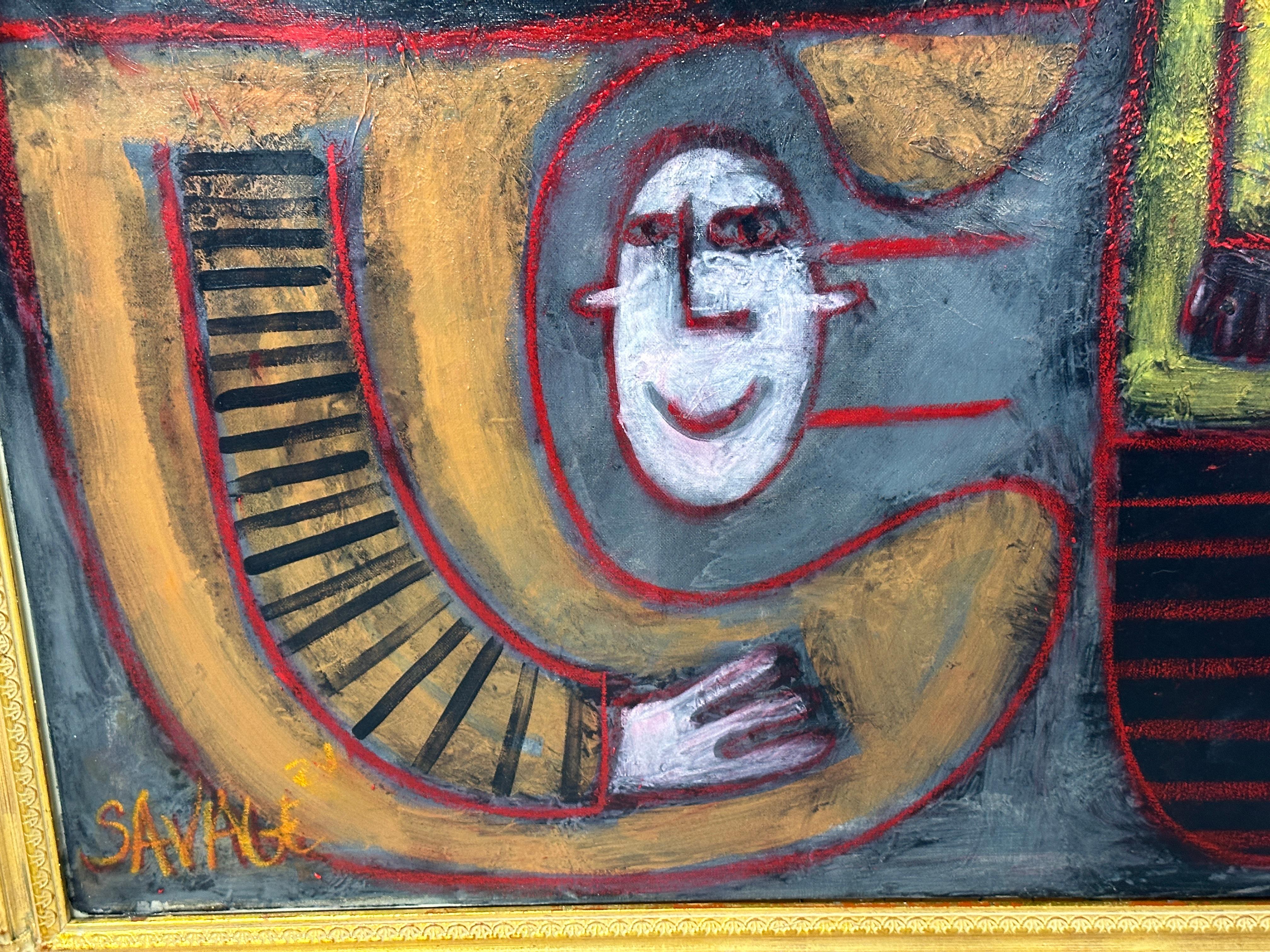 Shawn Savage “Faces” 2024 at 1stDibs