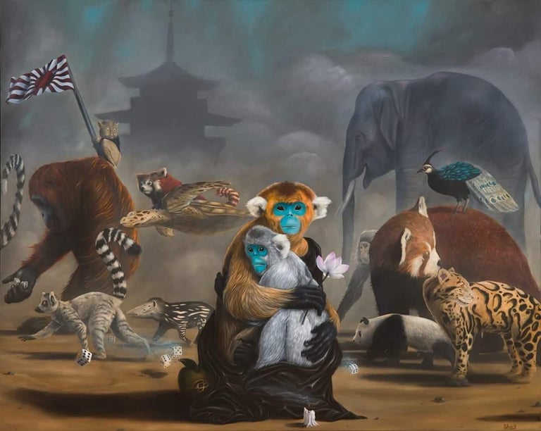 Shay Davis - "Great Migration," Oil Painting For Sale at 1stDibs