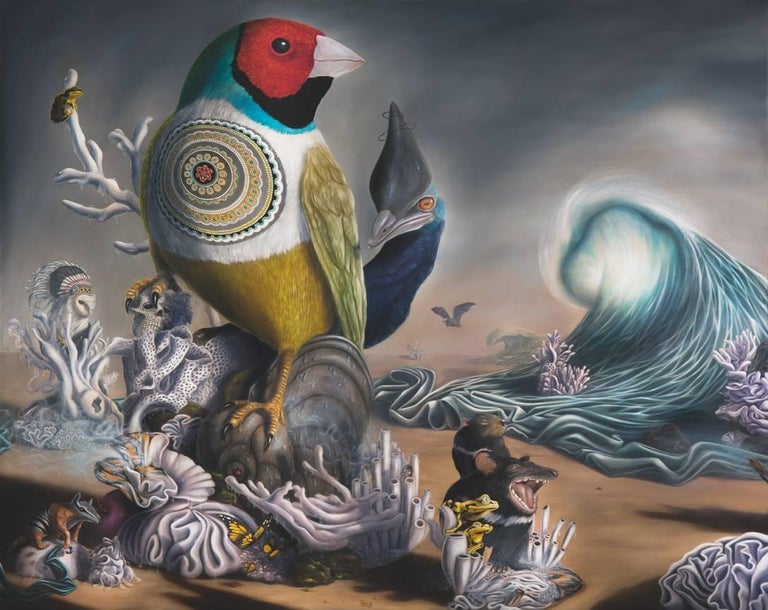 Shay Davis - "The Lookout" Oil Painting For Sale at 1stDibs