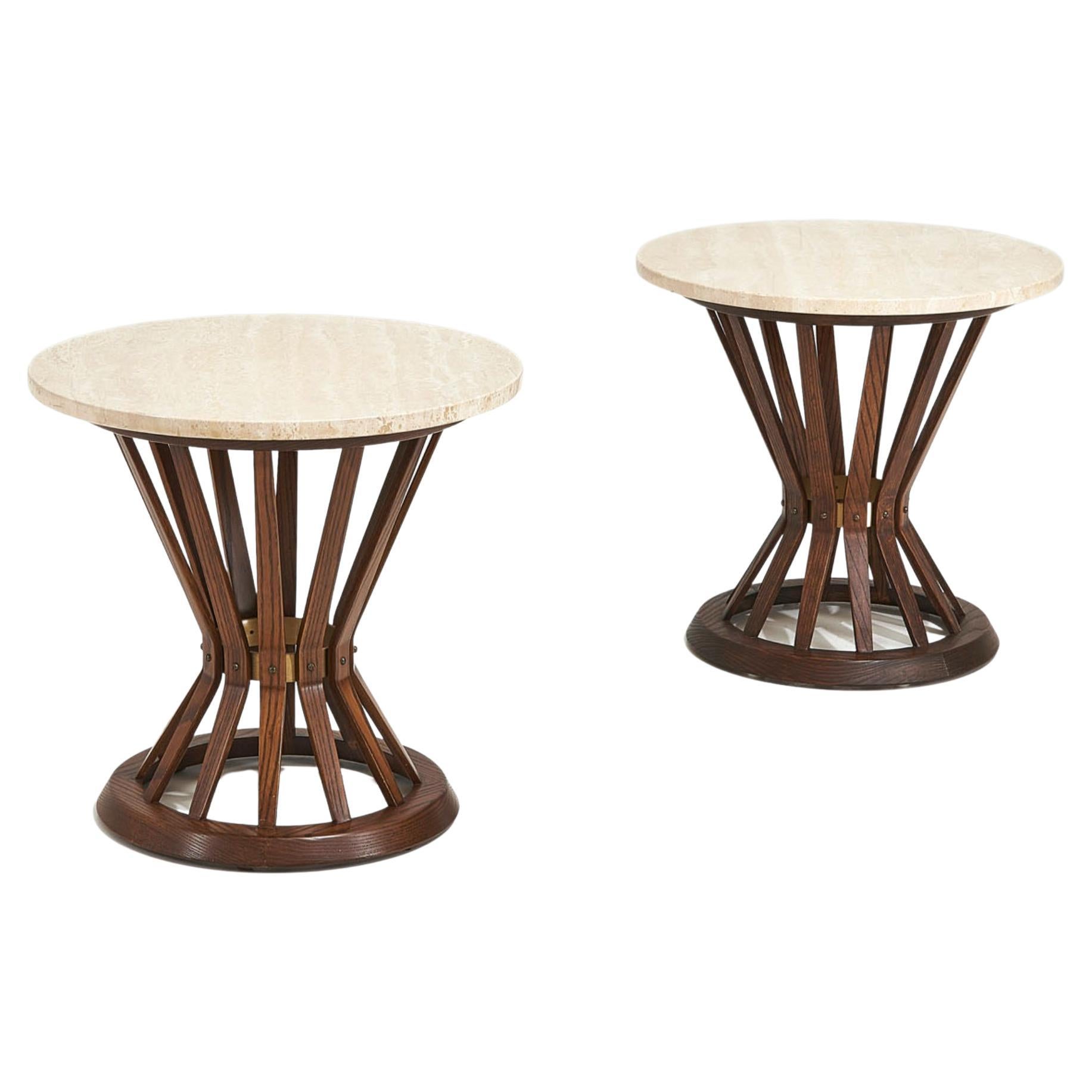Sheaf of Wheat Side Tables, Edward Wormely for Dunbar, 1960 at 1stDibs