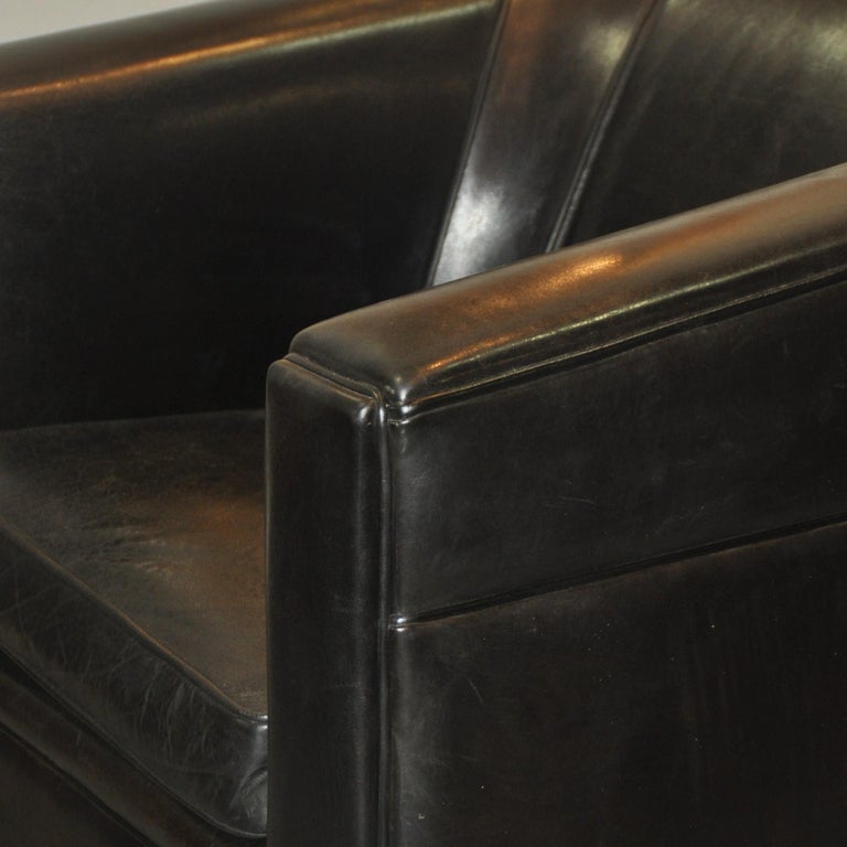 Sheep Leather Lounge Chair in Art Deco Style by Lounge Atelier Model ...