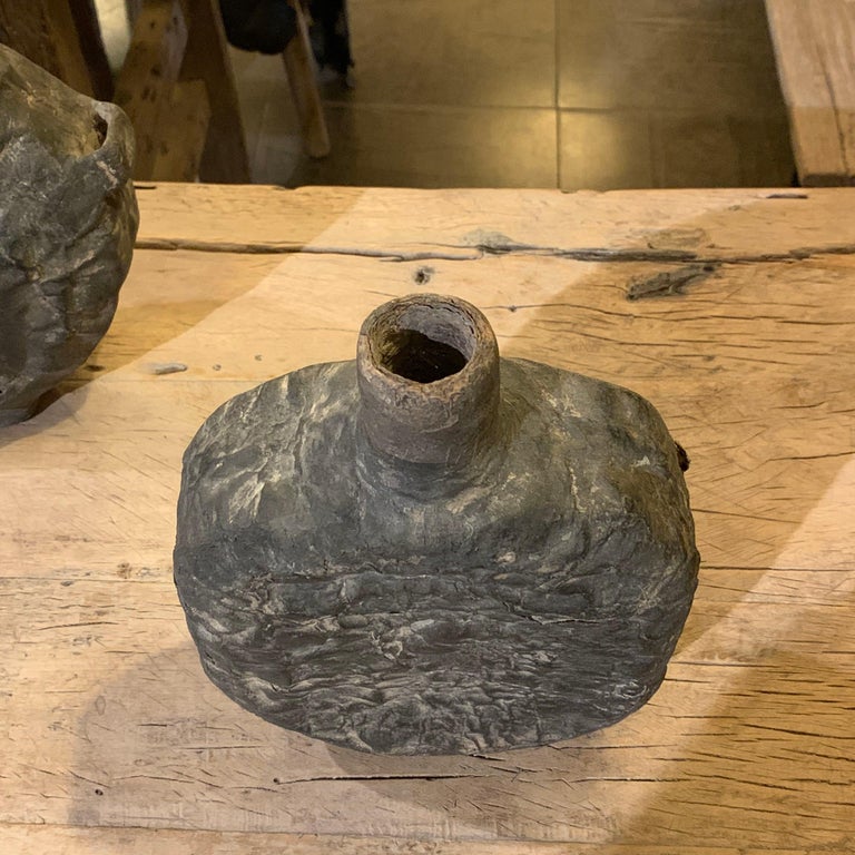 Sheepskin Flask, Mongolia, 19th Century at 1stDibs