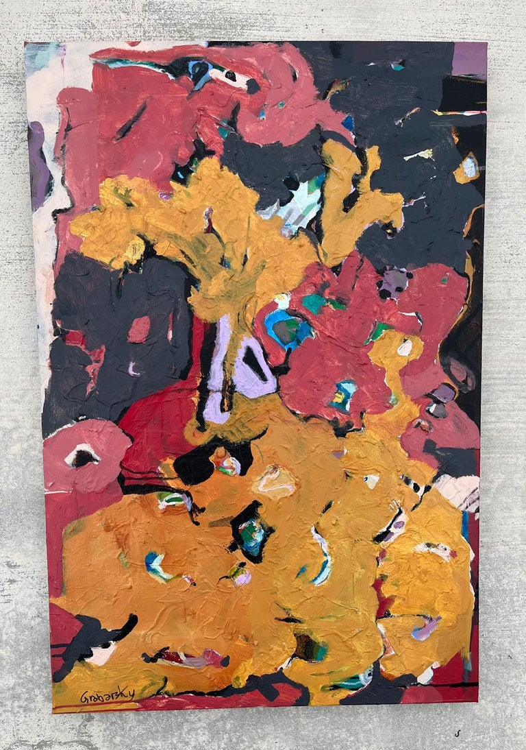 Sheila Grabarsky - Fragrance of Memory, Abstract Painting For Sale at ...