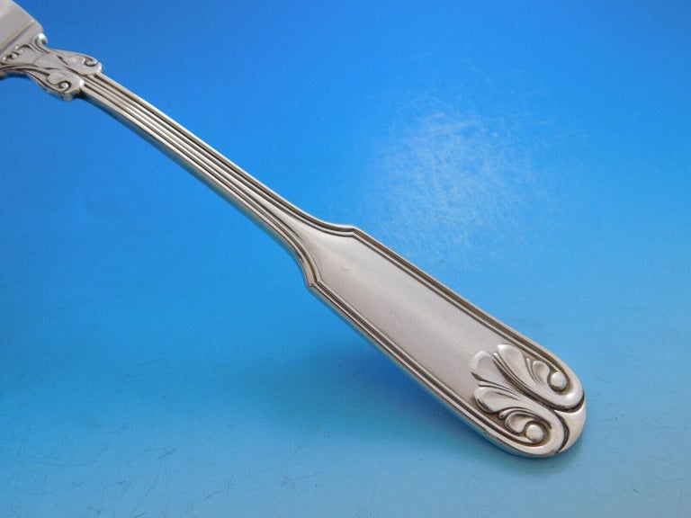 Shell Aka Hampton by Gorham Sterling Silver Flatware Set for 12 Service ...