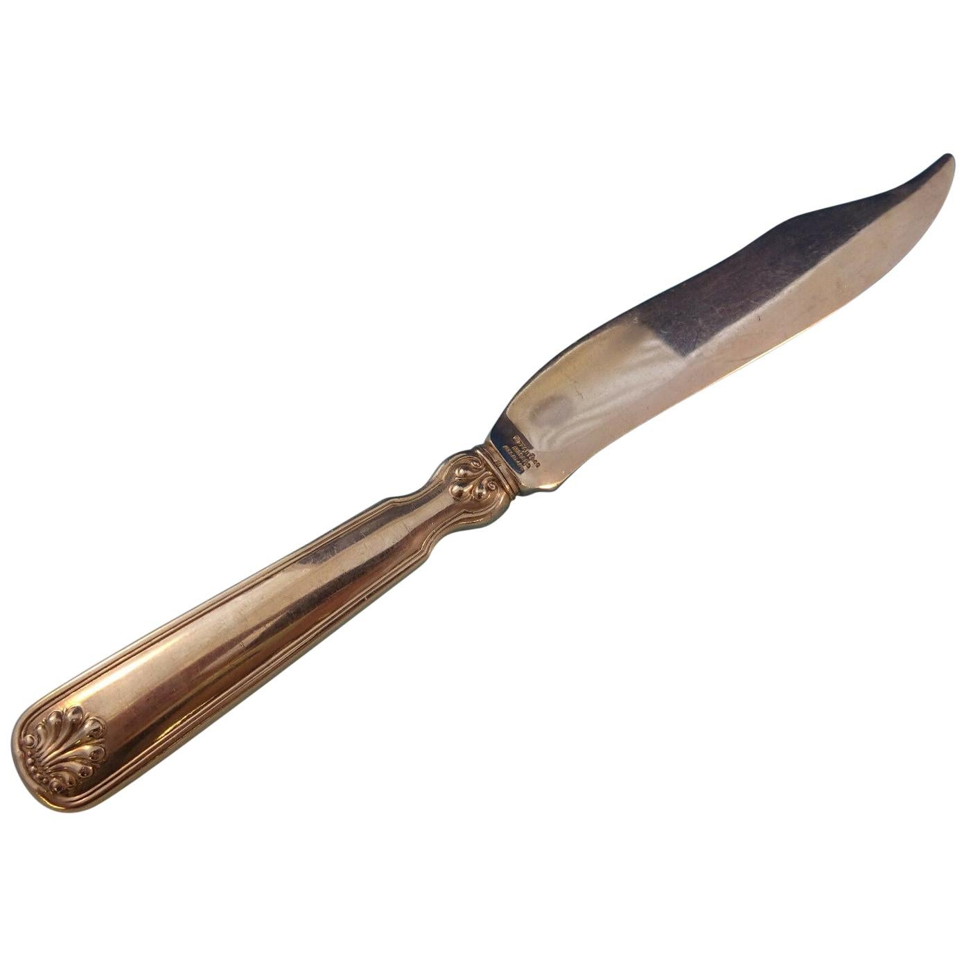 Shell and Thread, Tiffany and Co. Sterling Silver Fish Knife with ...