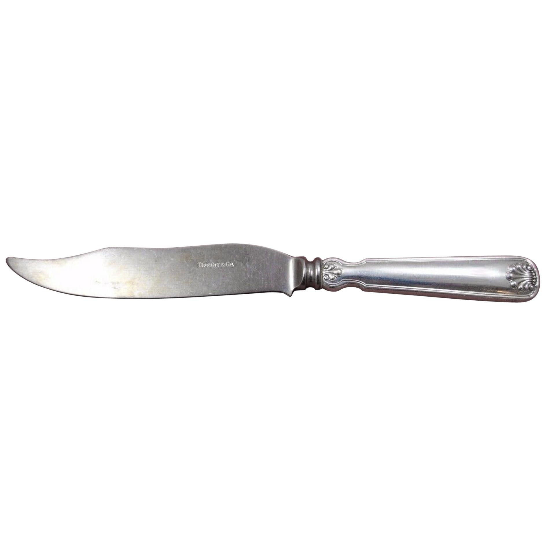 Shell and Thread, Tiffany and Co. Sterling Silver Fish Knife with ...