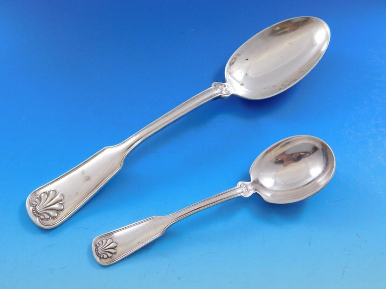 Shell and Thread by Tiffany and Co. Sterling Silver Flatware Set 12 ...