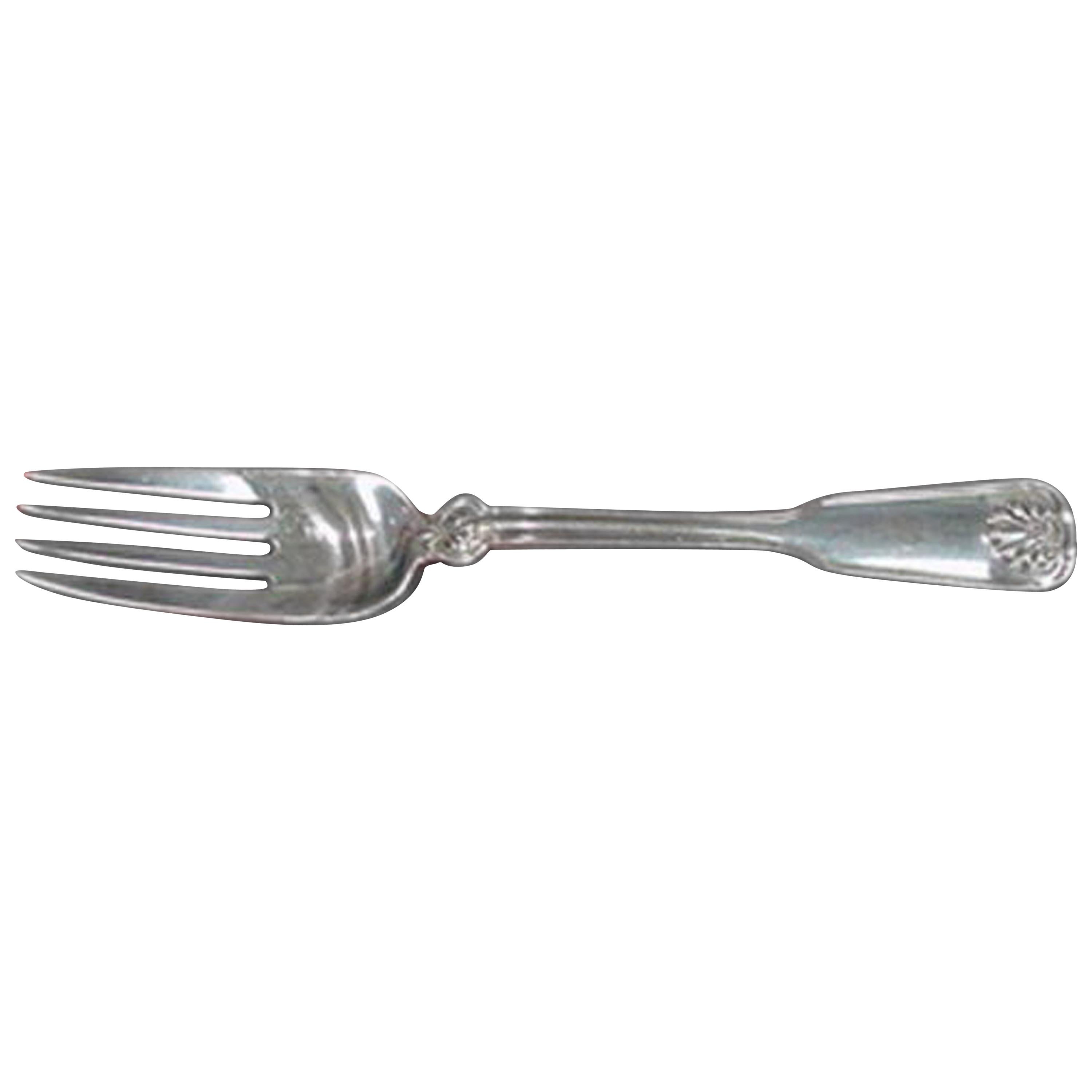 Shell and Thread by Tiffany and Co Sterling Silver Caviar Fork 3-Tine ...
